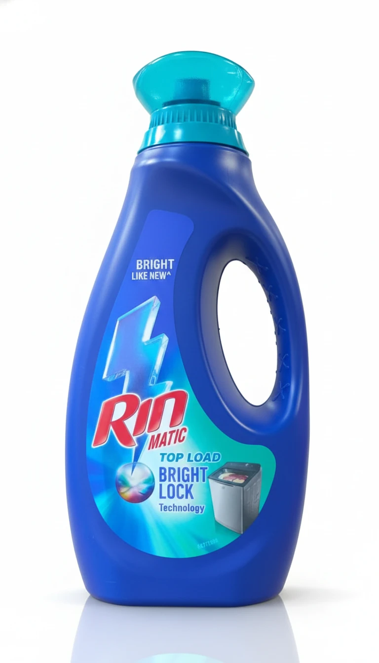 Rin Matic Top Load Liquid Detergent - 850ml